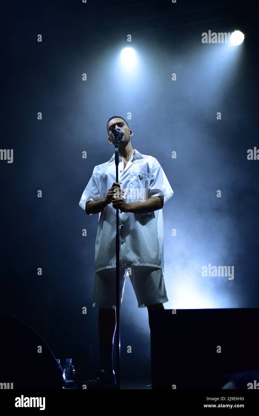 The Italian singer and lyricist Alessandro Mahmoud, known as Mahmood ...