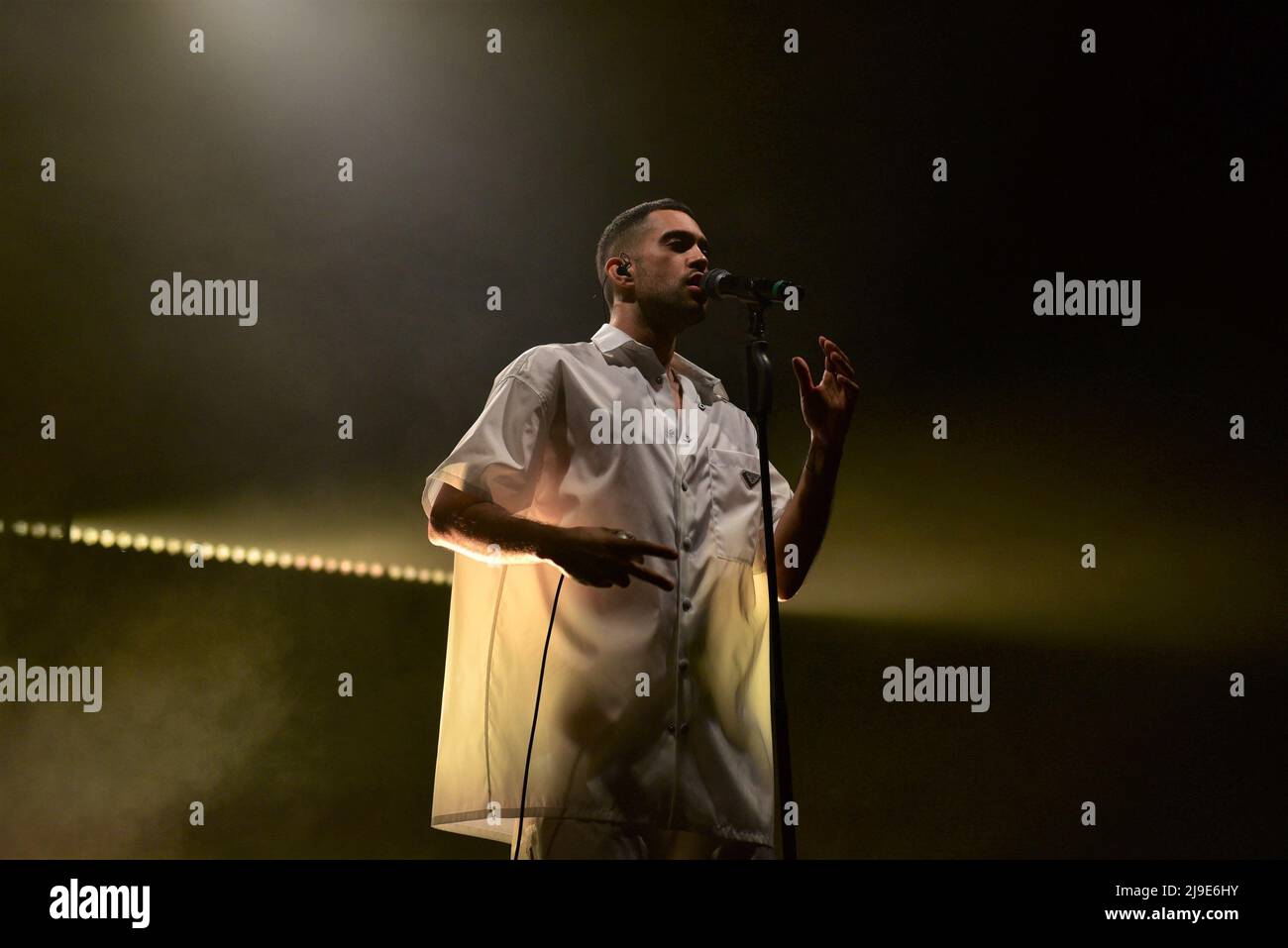 The Italian singer and lyricist Alessandro Mahmoud, known as Mahmood ...