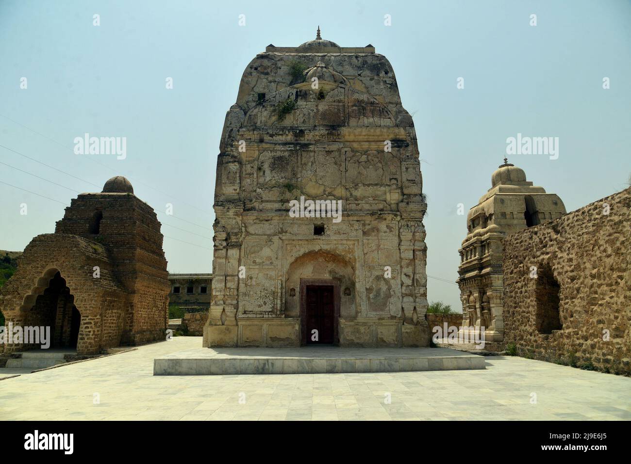 May 17, 2022, Chakwal, Punjab, Pakistan: A view of the temple of ...