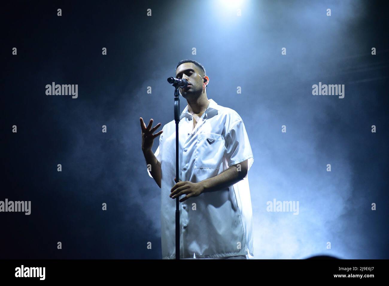 The Italian singer and lyricist Alessandro Mahmoud, known as Mahmood ...