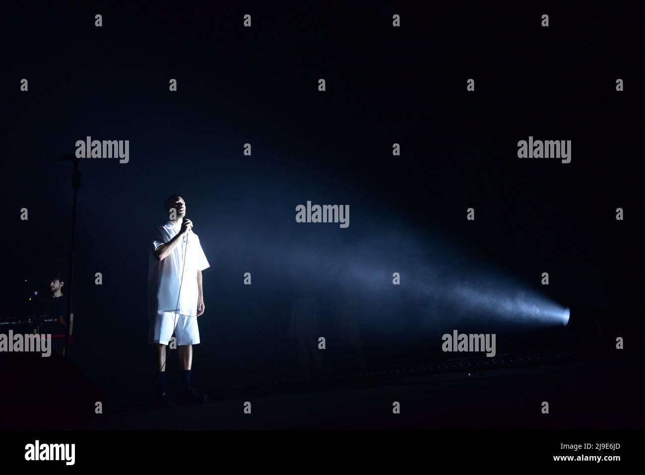 The Italian singer and lyricist Alessandro Mahmoud, known as Mahmood ...