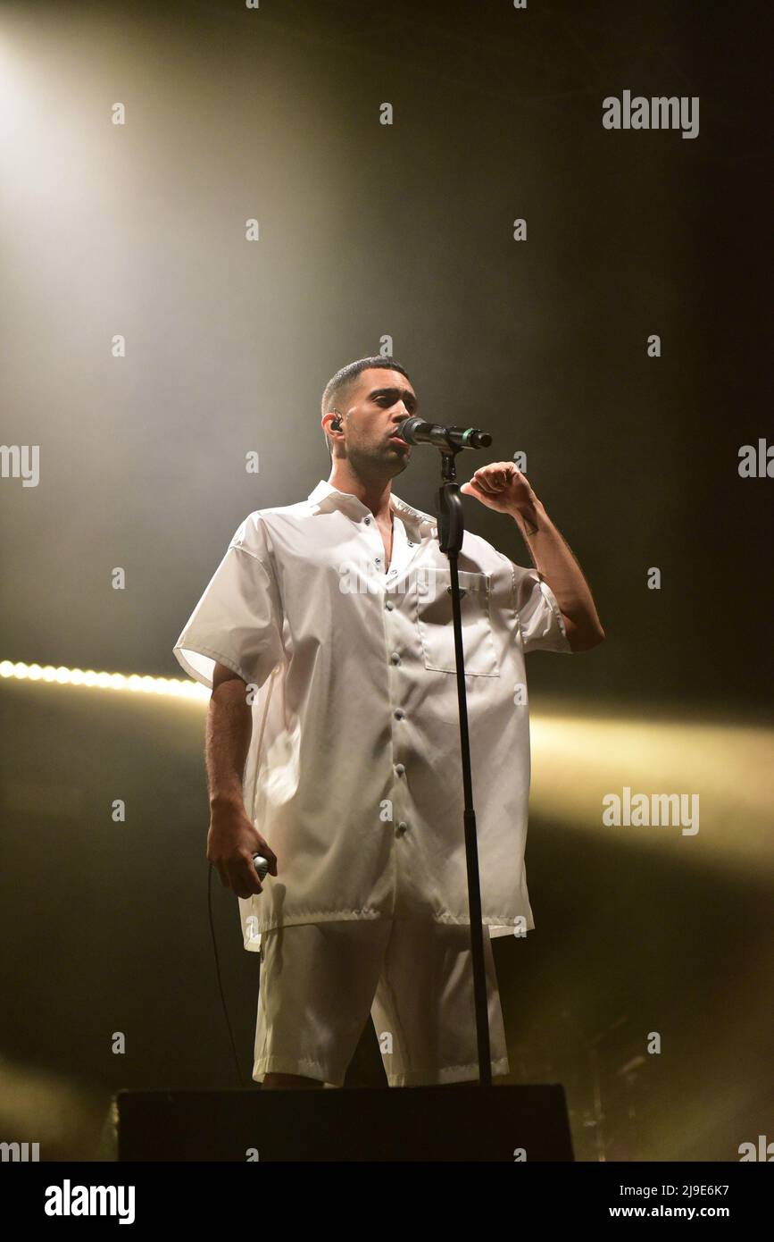 The Italian singer and lyricist Alessandro Mahmoud, known as Mahmood ...