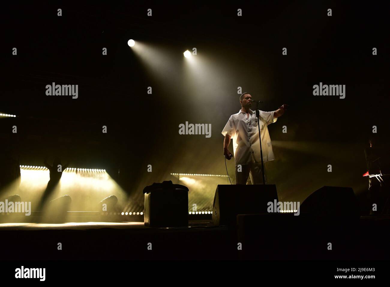 The Italian singer and lyricist Alessandro Mahmoud, known as Mahmood ...