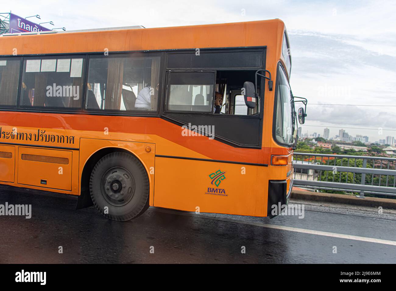BANGKOK, THAILAND, MAY 11 2022, The BMTA (Bangkok Mass Transit ...