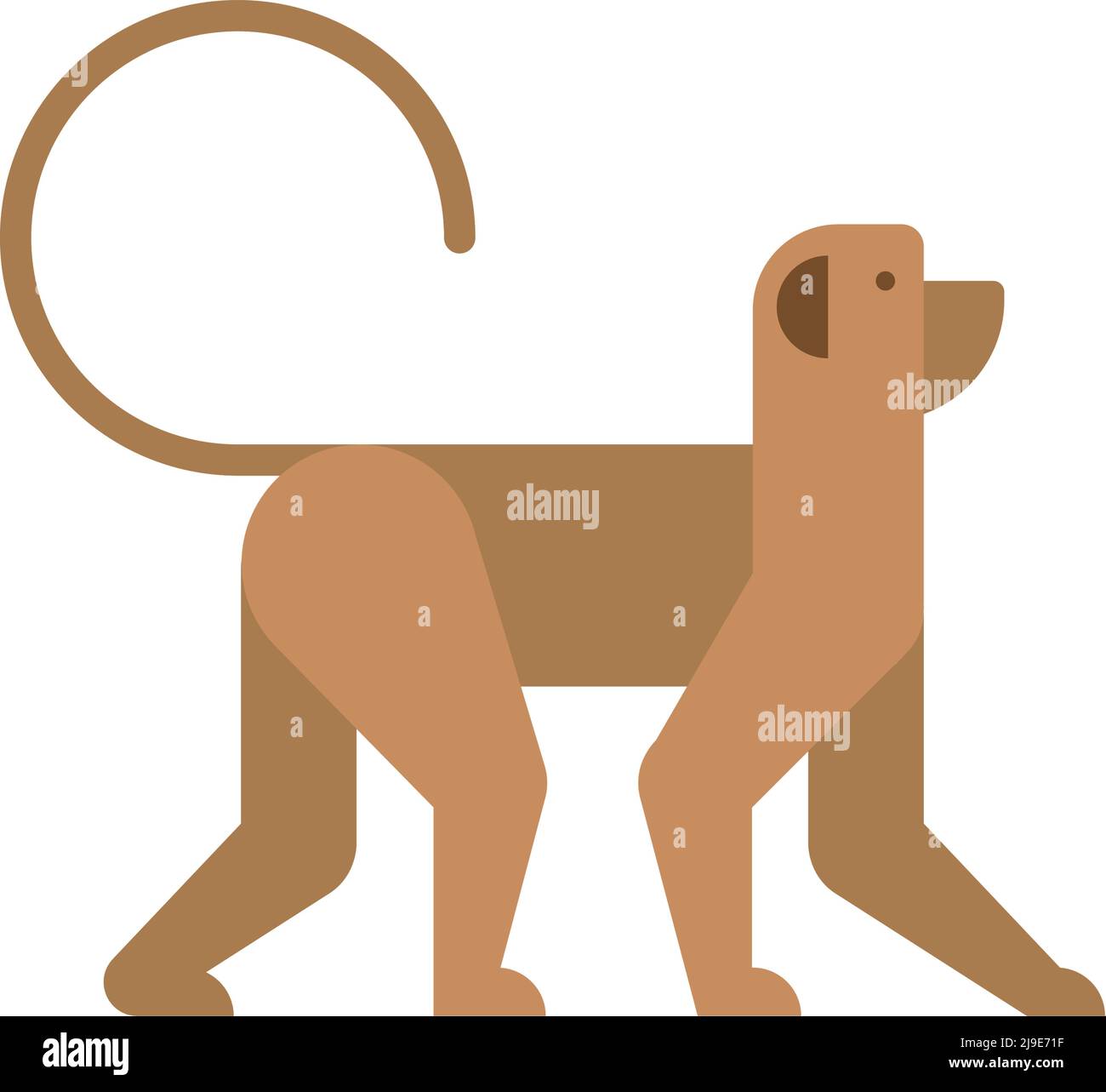 Monkey form Stock Vector Images - Alamy