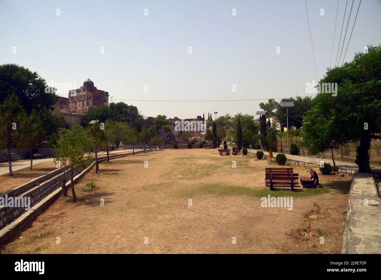 May 17, 2022, Chakwal, Punjab, Pakistan: A view of the temple of ...