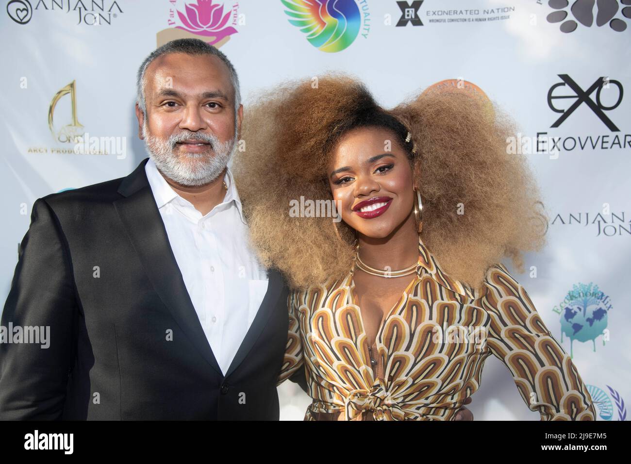 Malibu, California, USA. 21st May, 2022. Rajish Jose, Dara Renee attend ...