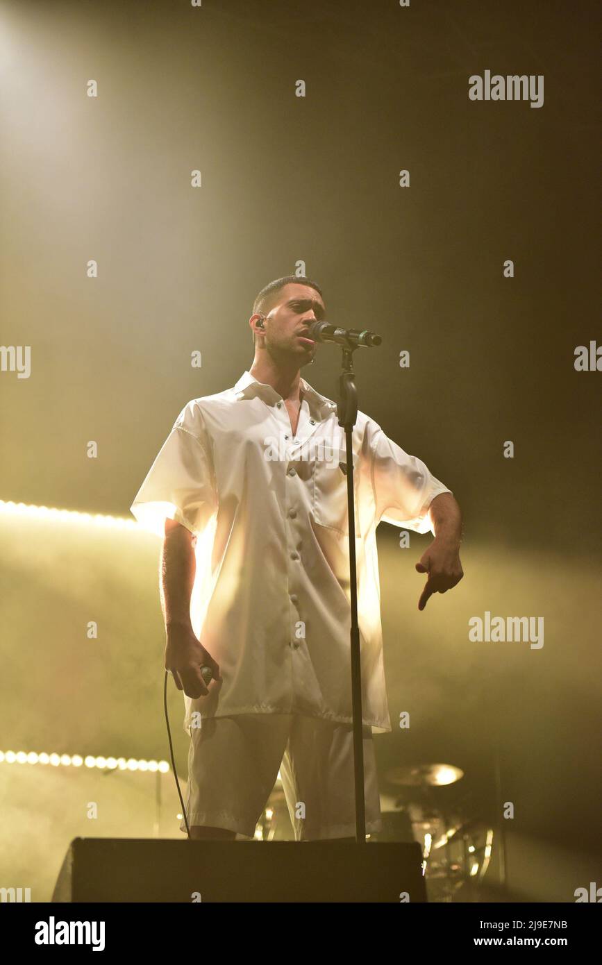 May 22, 2022, Napoli, Italy: The Italian singer and lyricist Alessandro ...