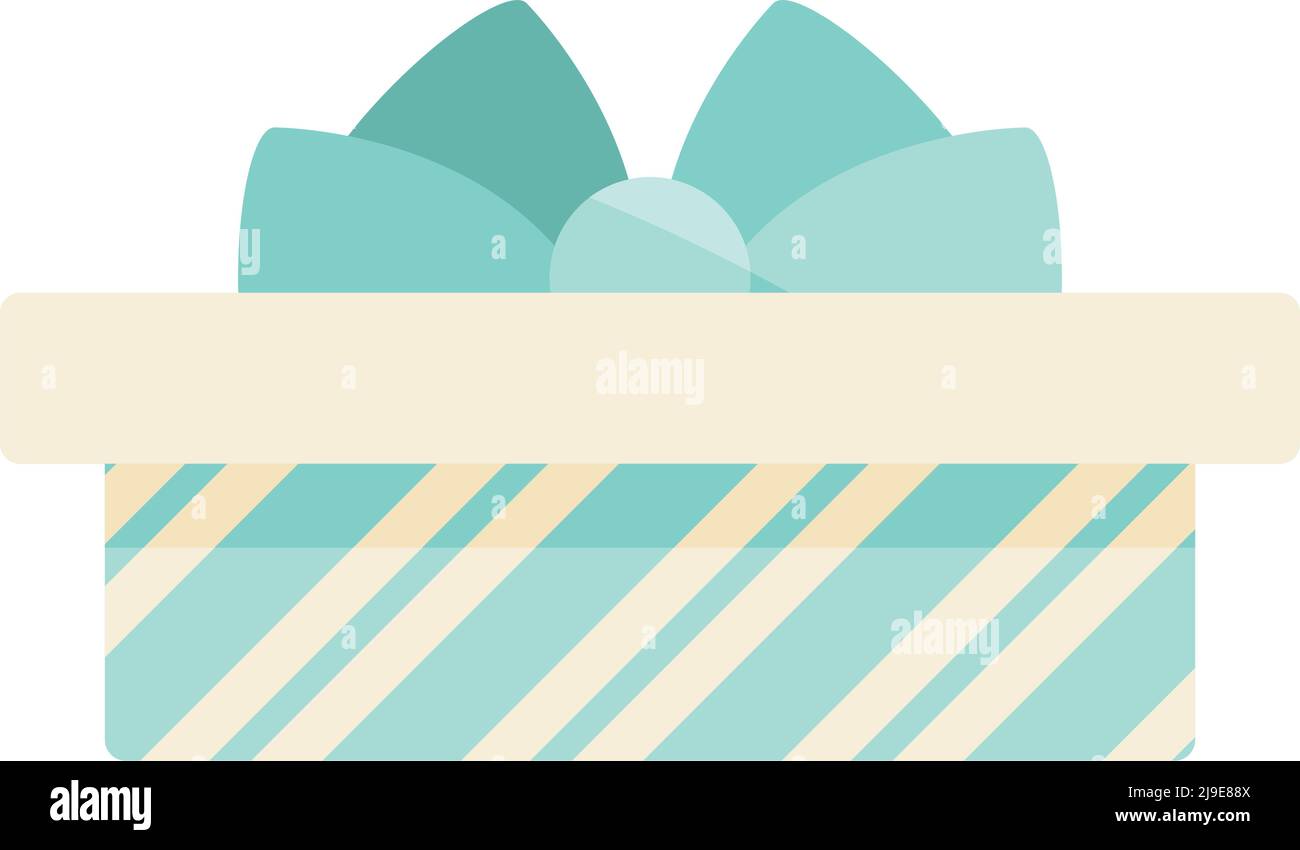 blue gift box present icon Stock Vector Image & Art - Alamy