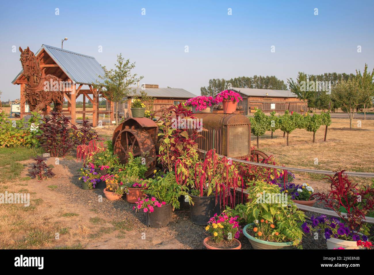 Historical museum of lumberjacks and blacksmith in Mcmnville Oregon ...