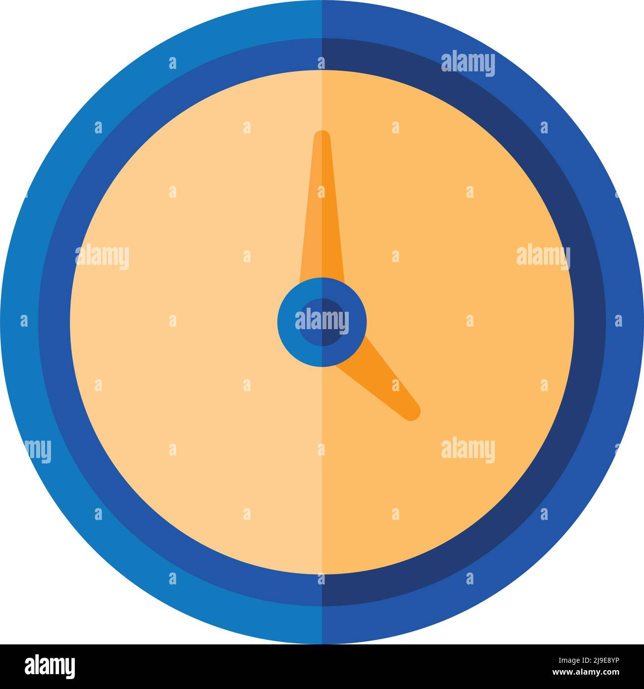 time clock watch isolated icon Stock Vector Image & Art - Alamy