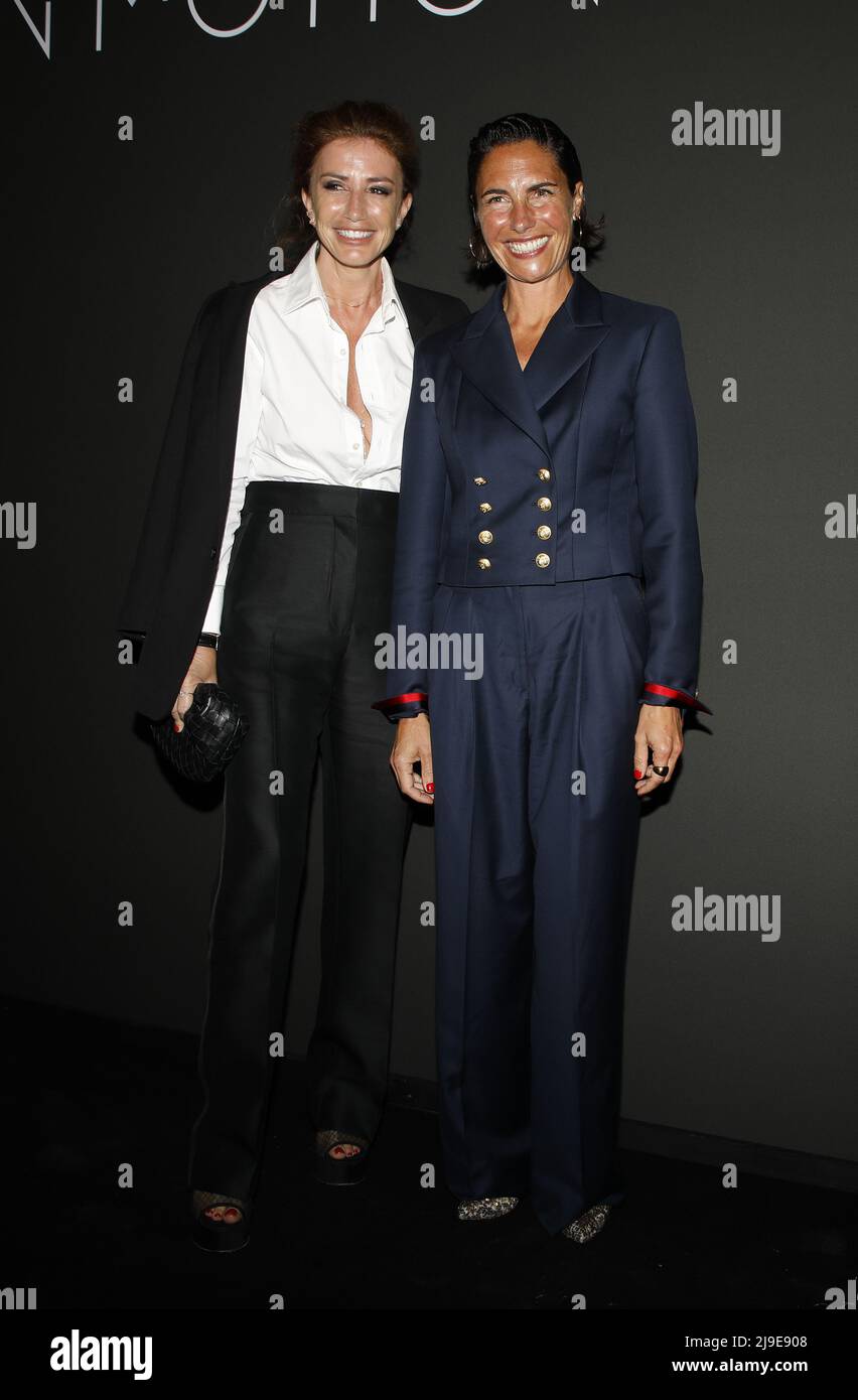 Cannes, France. 22nd May, 2022. Albane Cleret, Alessandra Sublet ...
