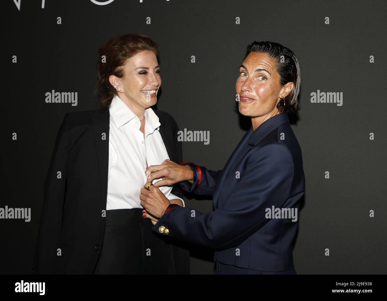 Cannes, France. 22nd May, 2022. Albane Cleret, Alessandra Sublet ...