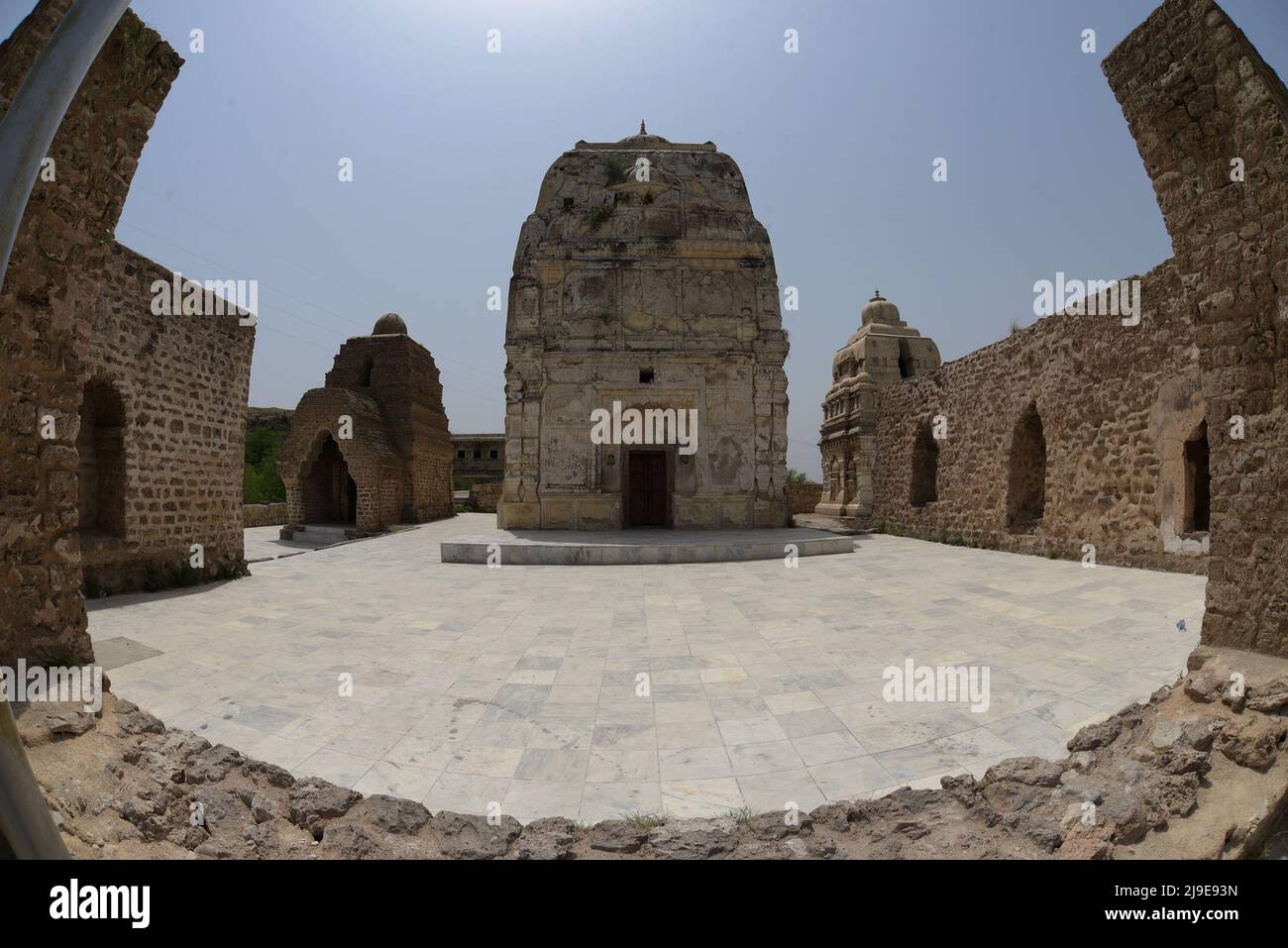 May 17, 2022, Chakwal, Punjab, Pakistan: A view of the temple of ...