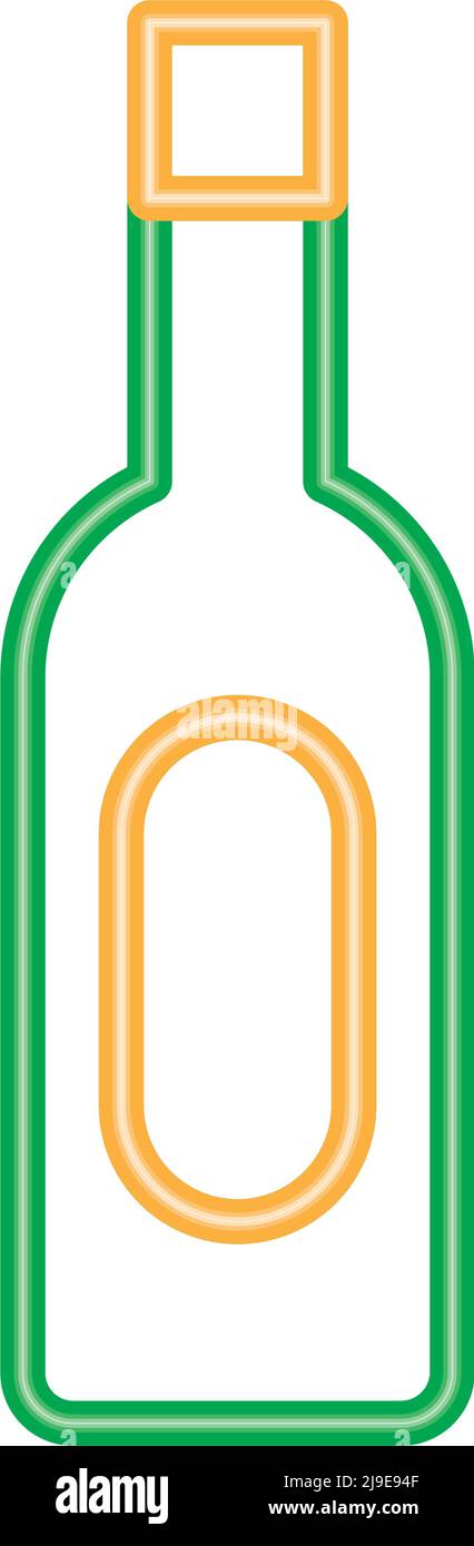 wine neon light style icon Stock Vector Image & Art - Alamy