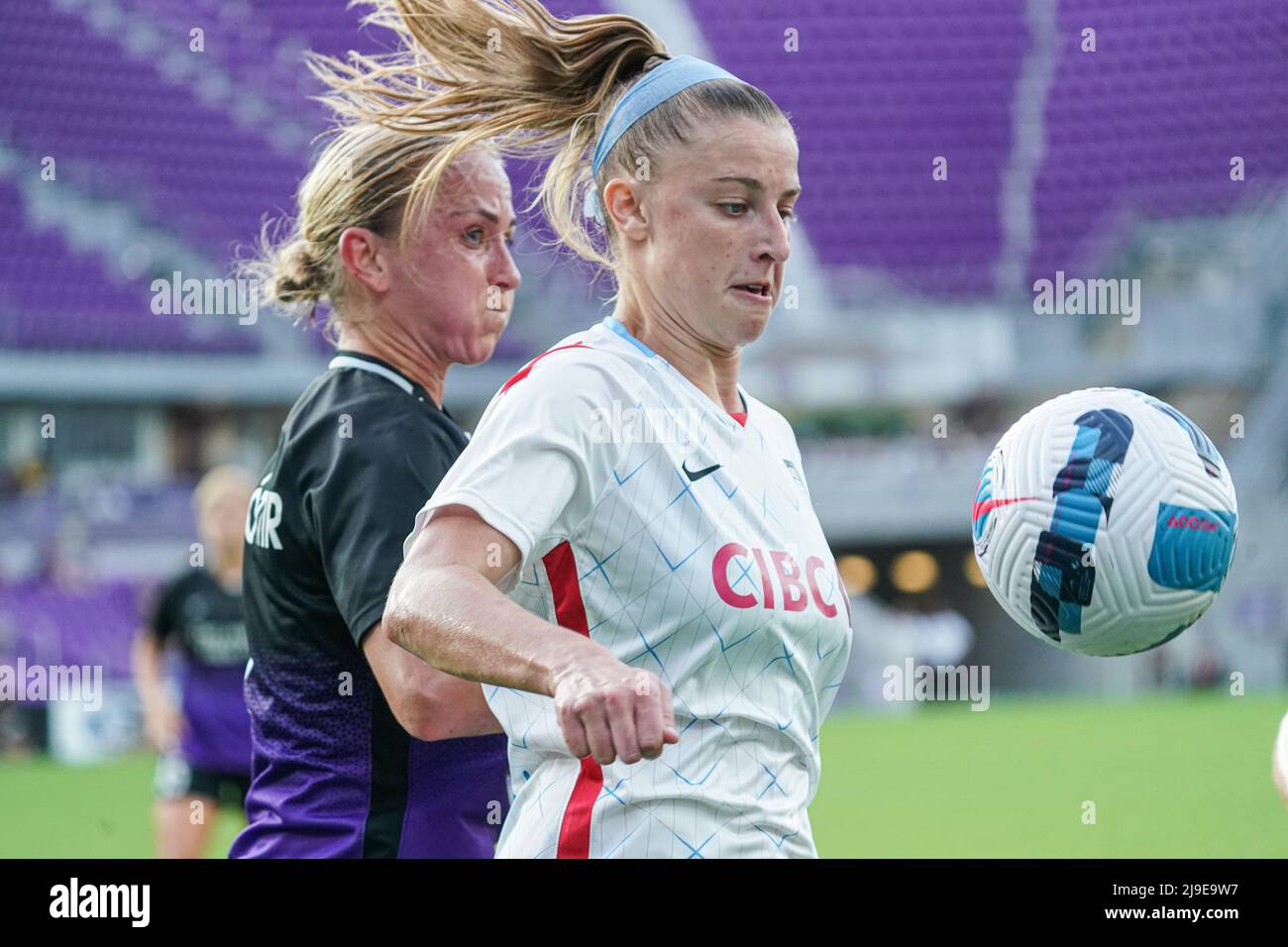 Orlando, Florida, USA, May 22, 2022, Chicago Red Stars Forward Cook Ava ...