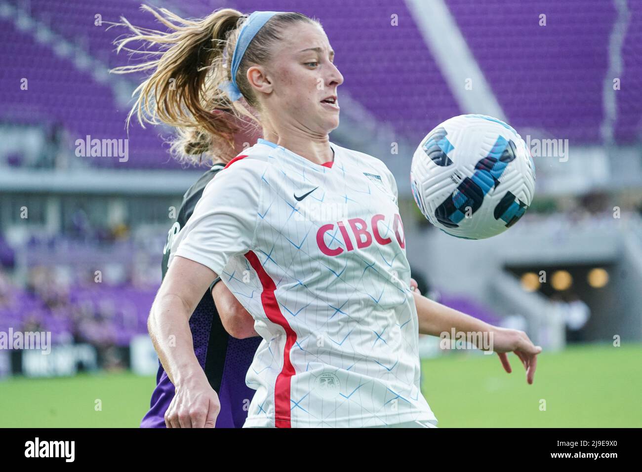 Orlando, Florida, USA, May 22, 2022, Chicago Red Stars Forward Cook Ava ...