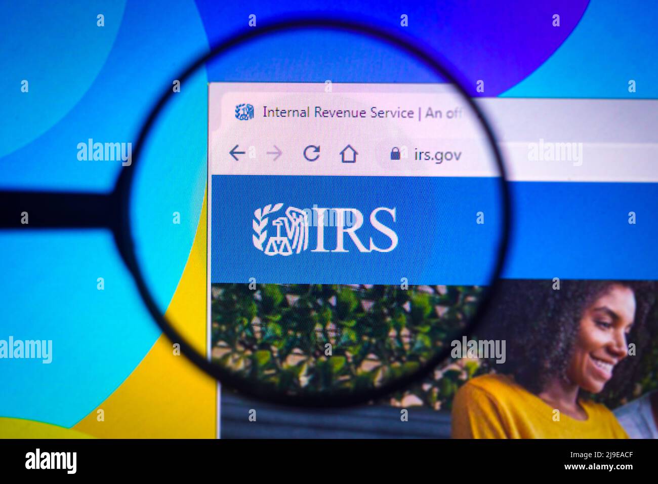 Irs logo hi-res stock photography and images - Alamy