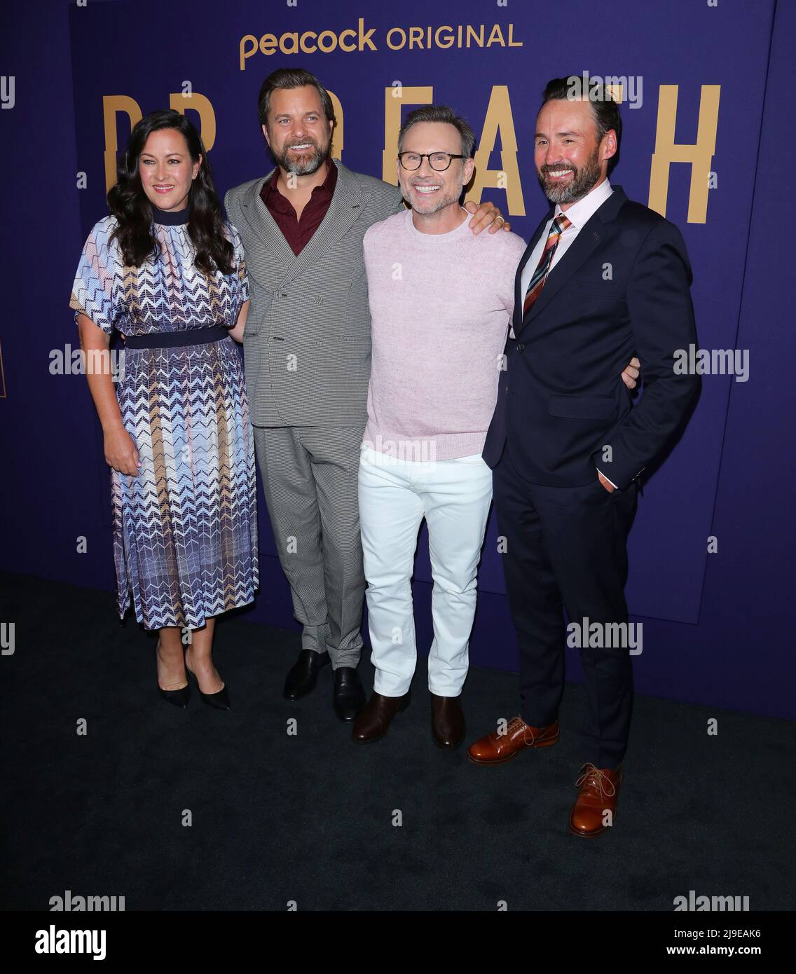 Patrick McManus, Christian Slater, Joshua Jackson, Maggie Kyle arrives ...