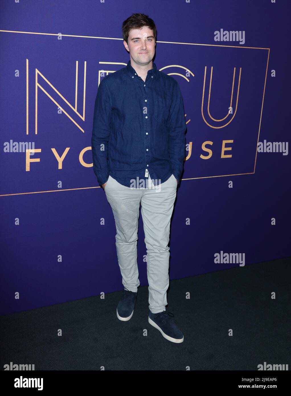 Nick Chuba arrives at The NBC Universal FYC House Event DR.DEATH held ...