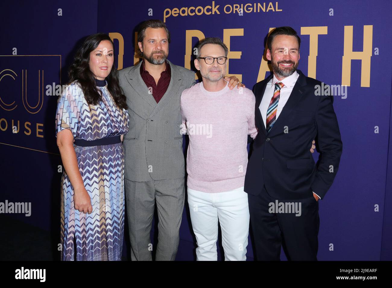Patrick McManus, Christian Slater, Joshua Jackson, Maggie Kyle arrives ...
