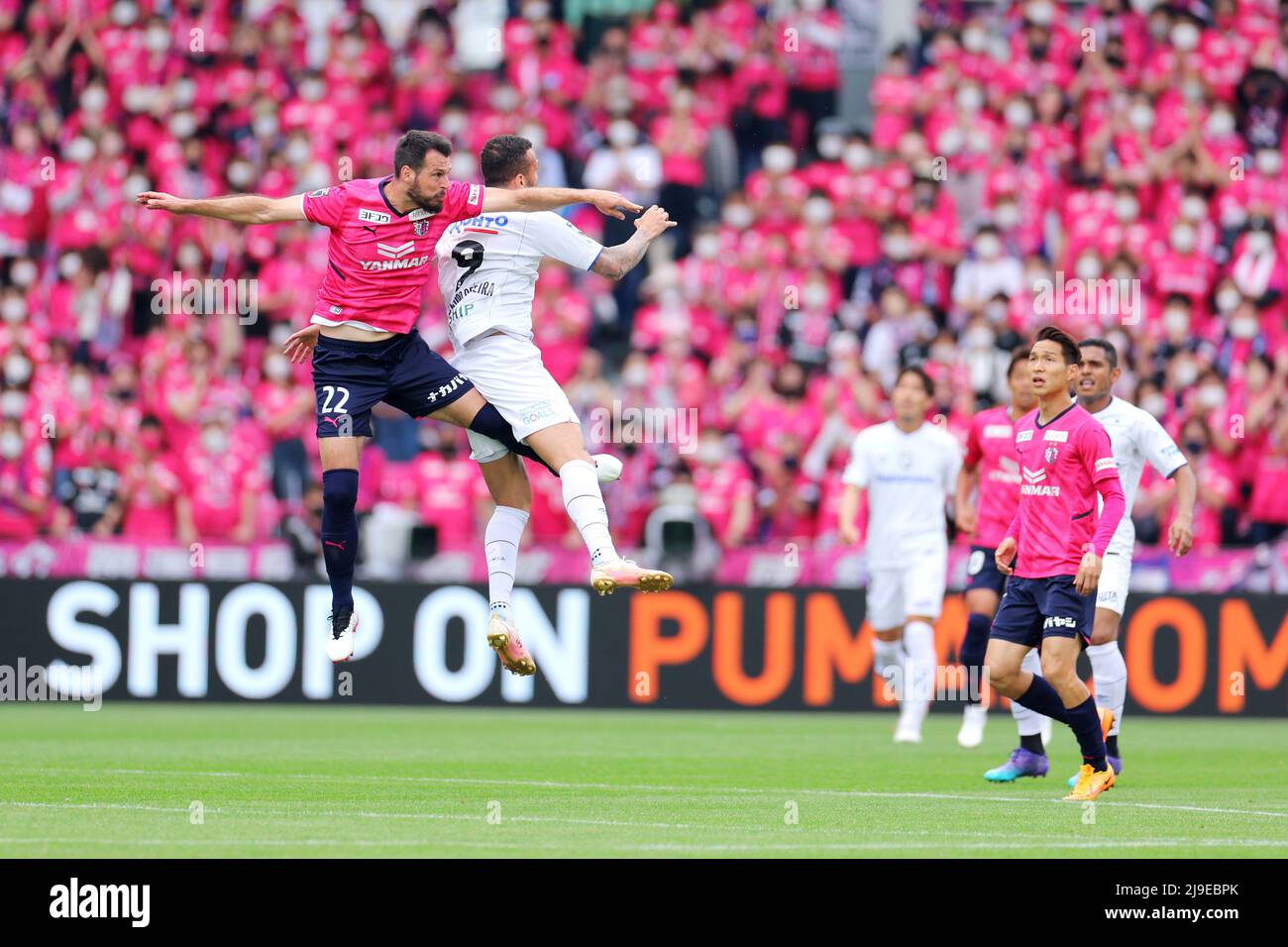Leandro Pereira (Gamba), MAY 21, 2022 - Football / Soccer : 2022 J1 League match between Cerezo ...