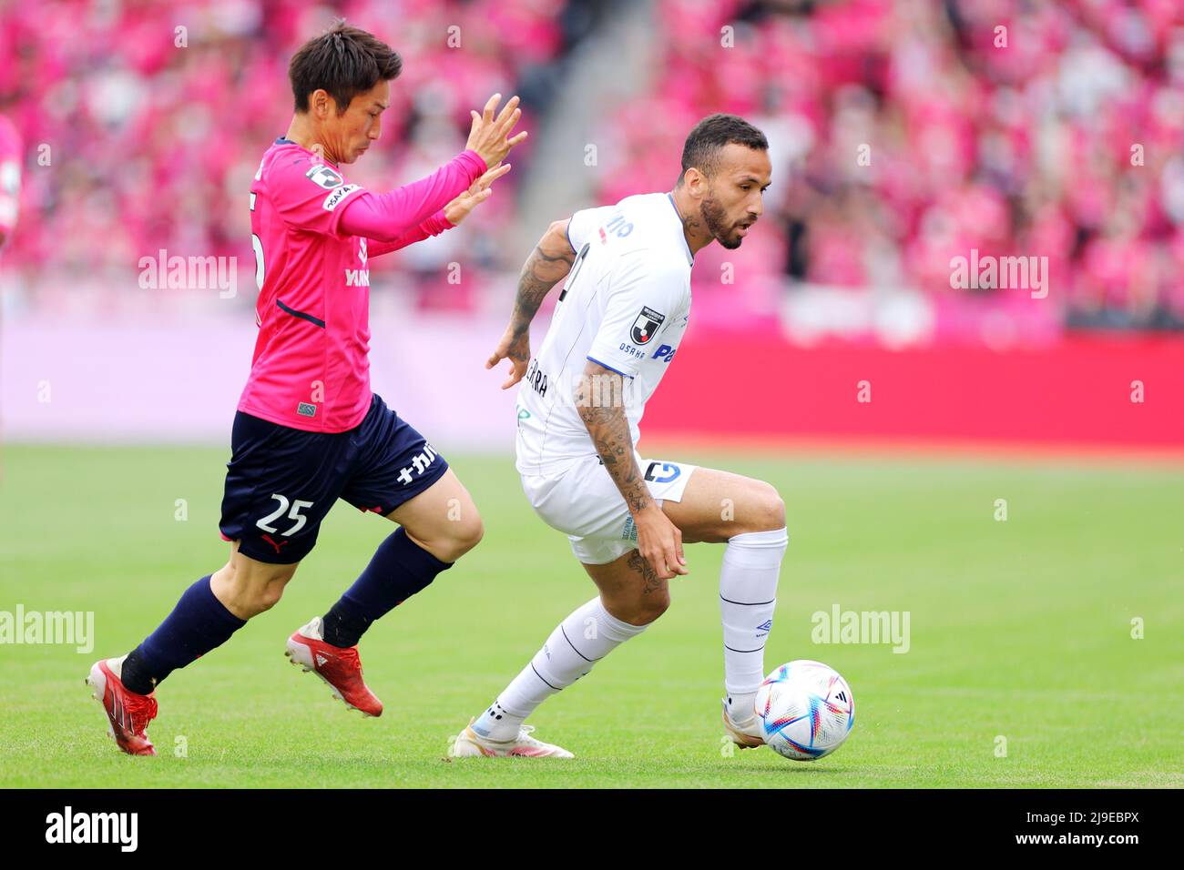 Leandro Pereira (Gamba), MAY 21, 2022 - Football / Soccer : 2022 J1 League match between Cerezo ...