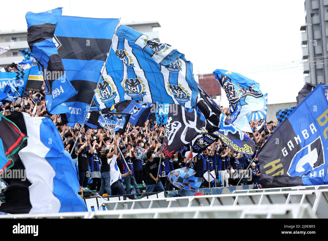 Gamba Osaka fans (Gamba), MAY 21, 2022 - Football / Soccer : 2022 J1 League match between Cerezo ...