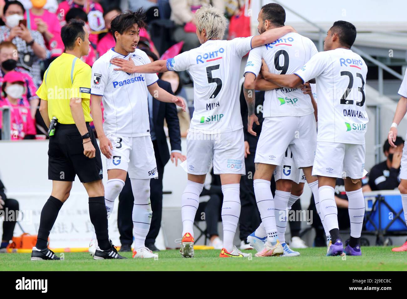 Gamba Osaka Team Group (Gamba), MAY 21, 2022 - Football / Soccer : 2022 J1 League match between ...