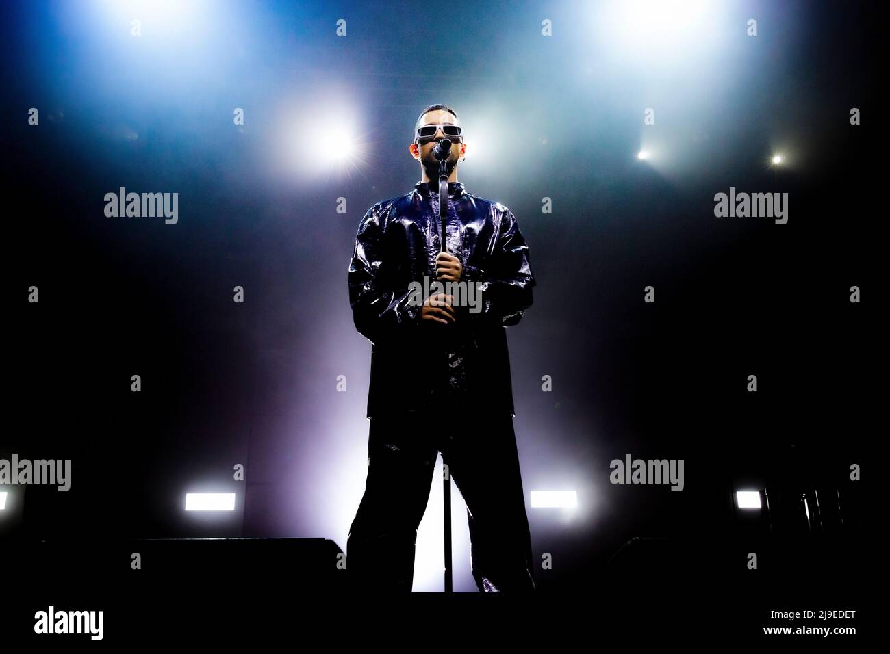 May 21, 2022, Rome, Lazio, Italy: Mahmood the young Italian singer ...