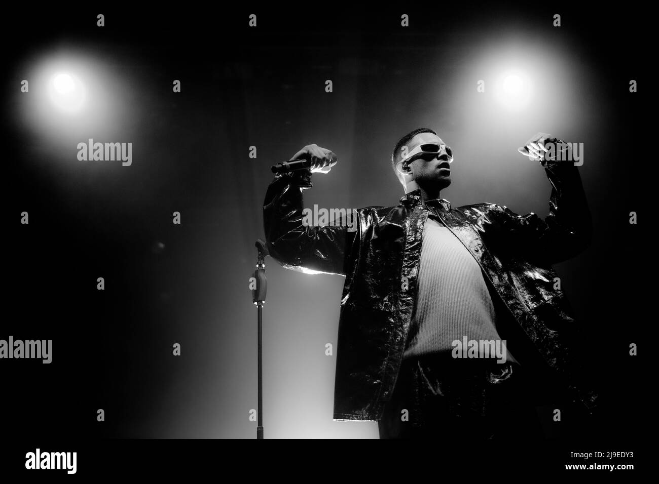 May 21, 2022, Rome, Lazio, Italy: Mahmood the young Italian singer ...