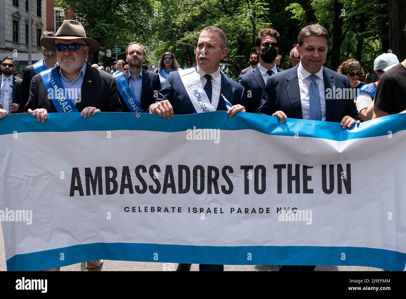 New York, New York, USA. 22nd May, 2022. Ambassadors Mitch Fifield ...