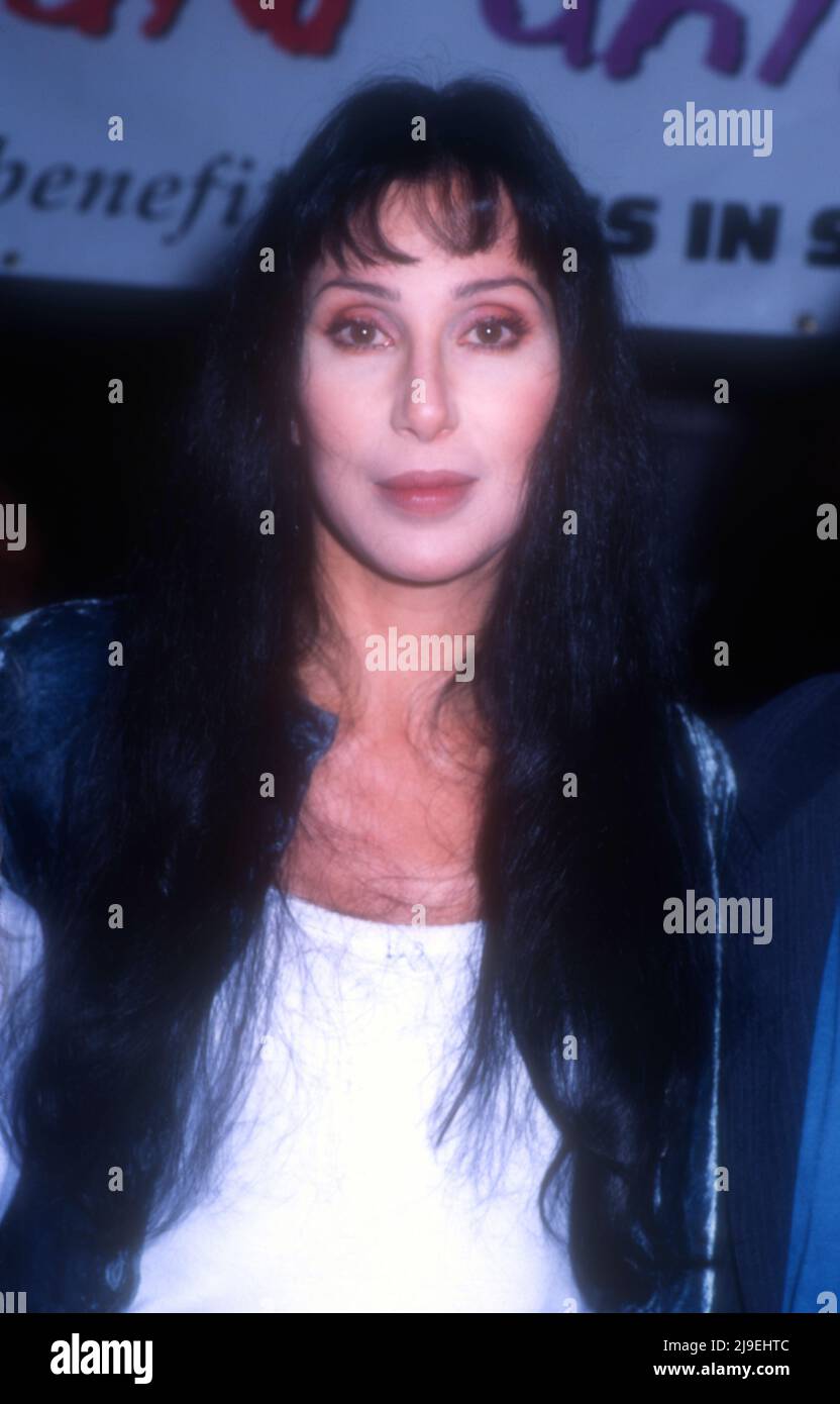 Irvine, California, USA 8th June 1996 Singer Cher attends Kiss and ...
