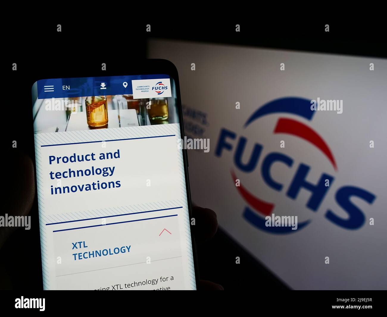 Fuchs logo hi-res stock photography and images - Alamy