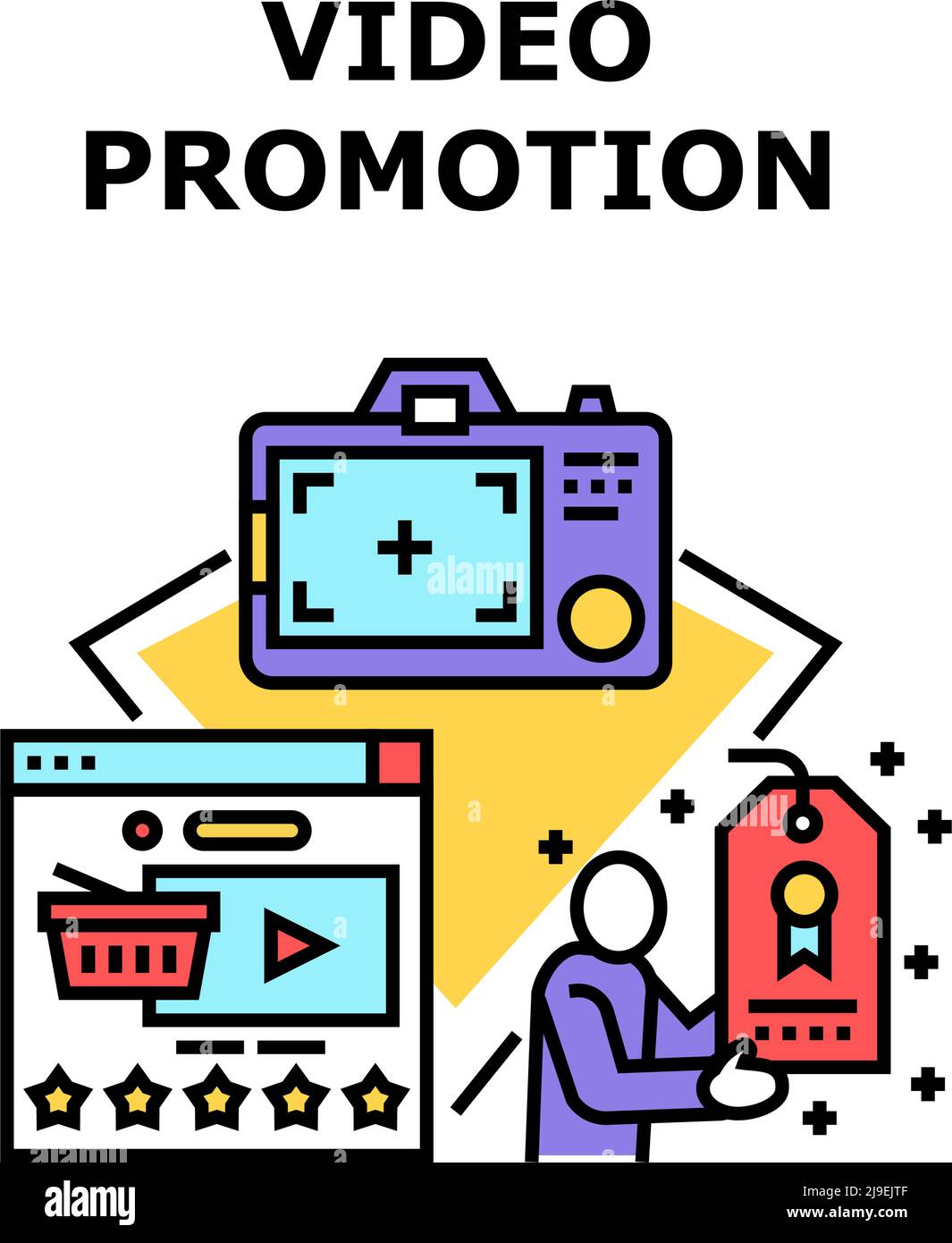 Camera sales customer Stock Vector Images - Alamy