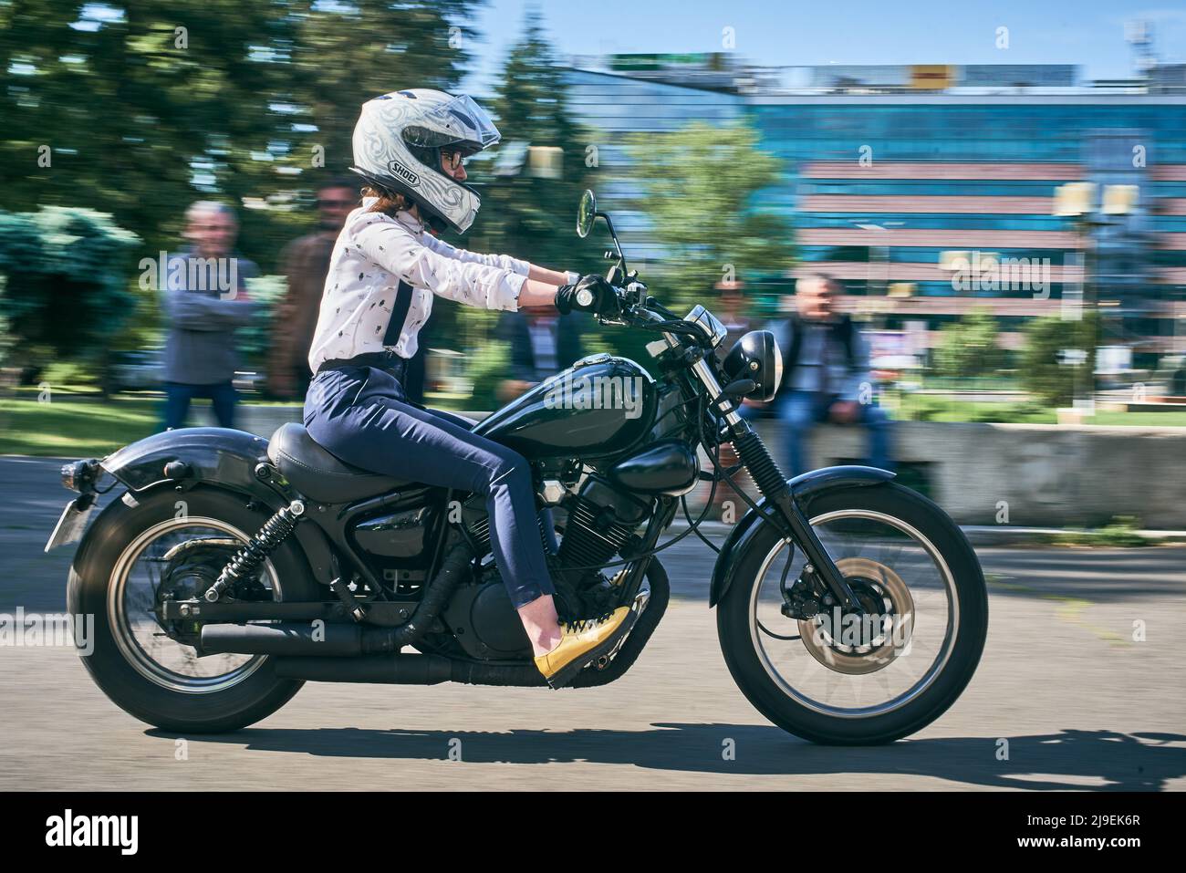 Chopper bobber motorcycles hi-res stock photography and images - Alamy