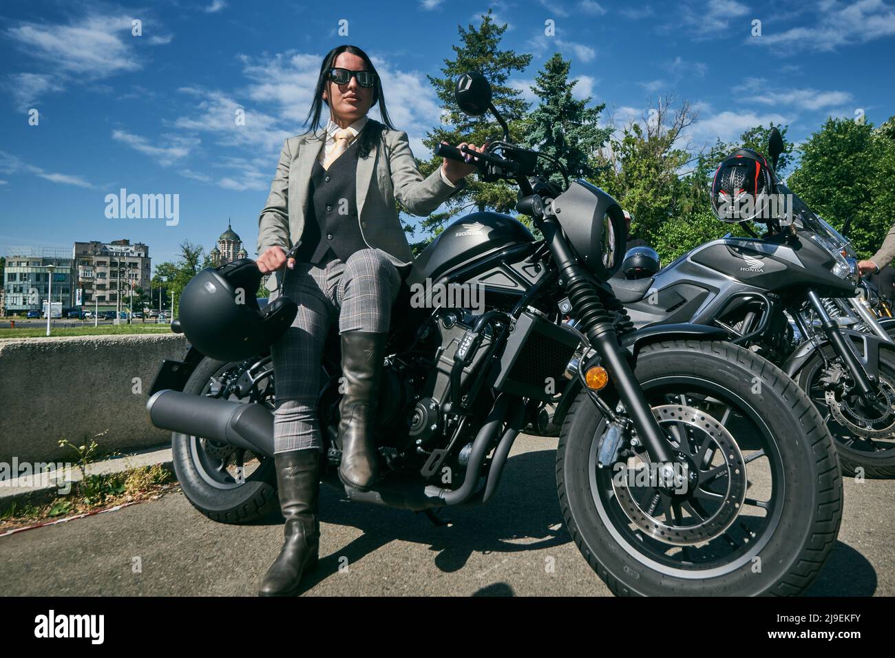 Chopper bobber motorcycles hi-res stock photography and images - Alamy