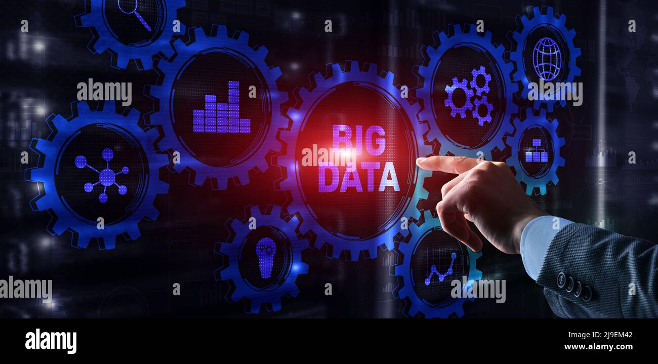 Big data concept man selecting and pressing Big Data Stock Photo - Alamy Big data concept man selecting and pressing Big Data Stock Photo - Alamy