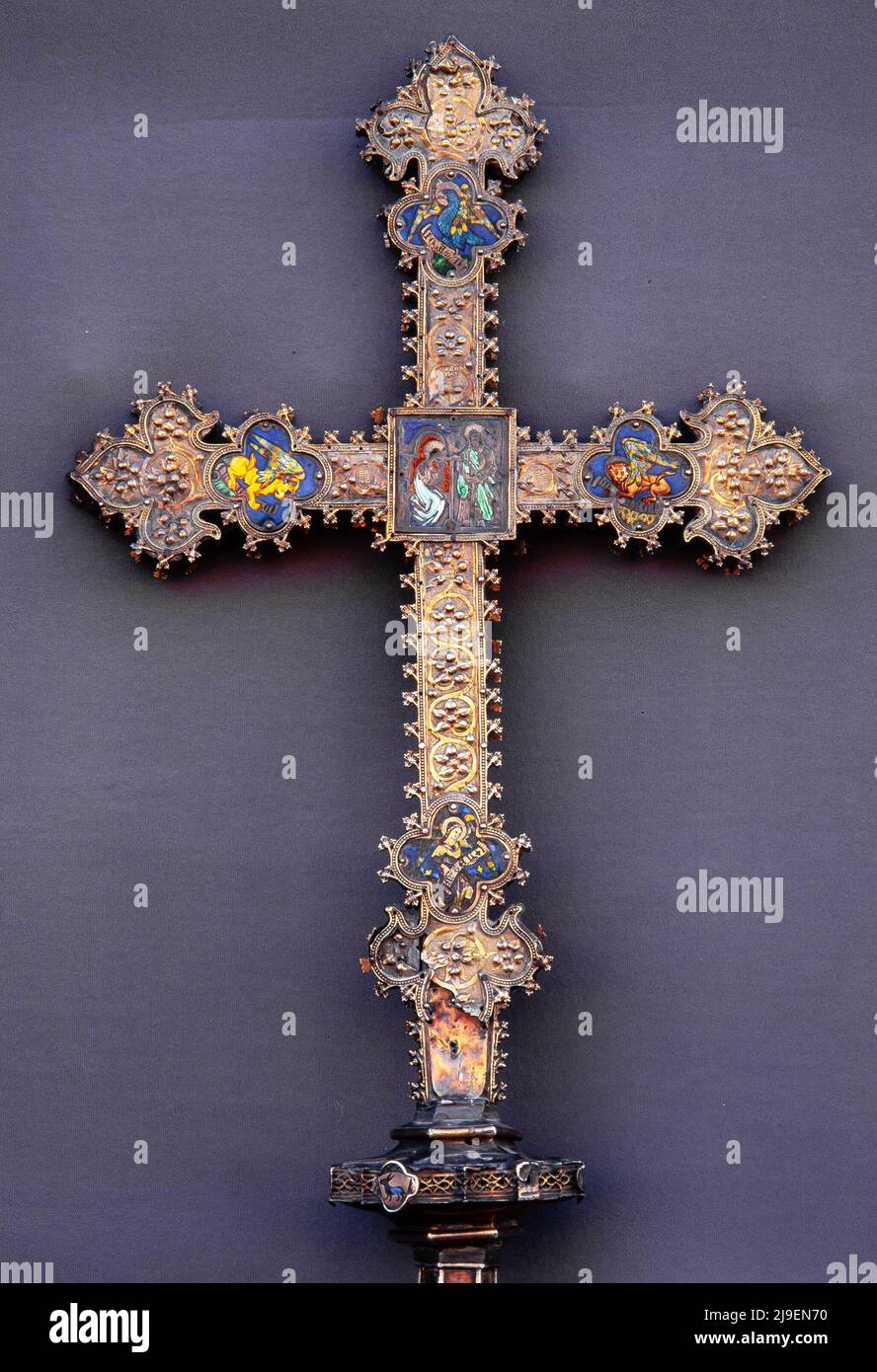 Cruz Procesional De La Iglesia Cruz Procesional De San Damián