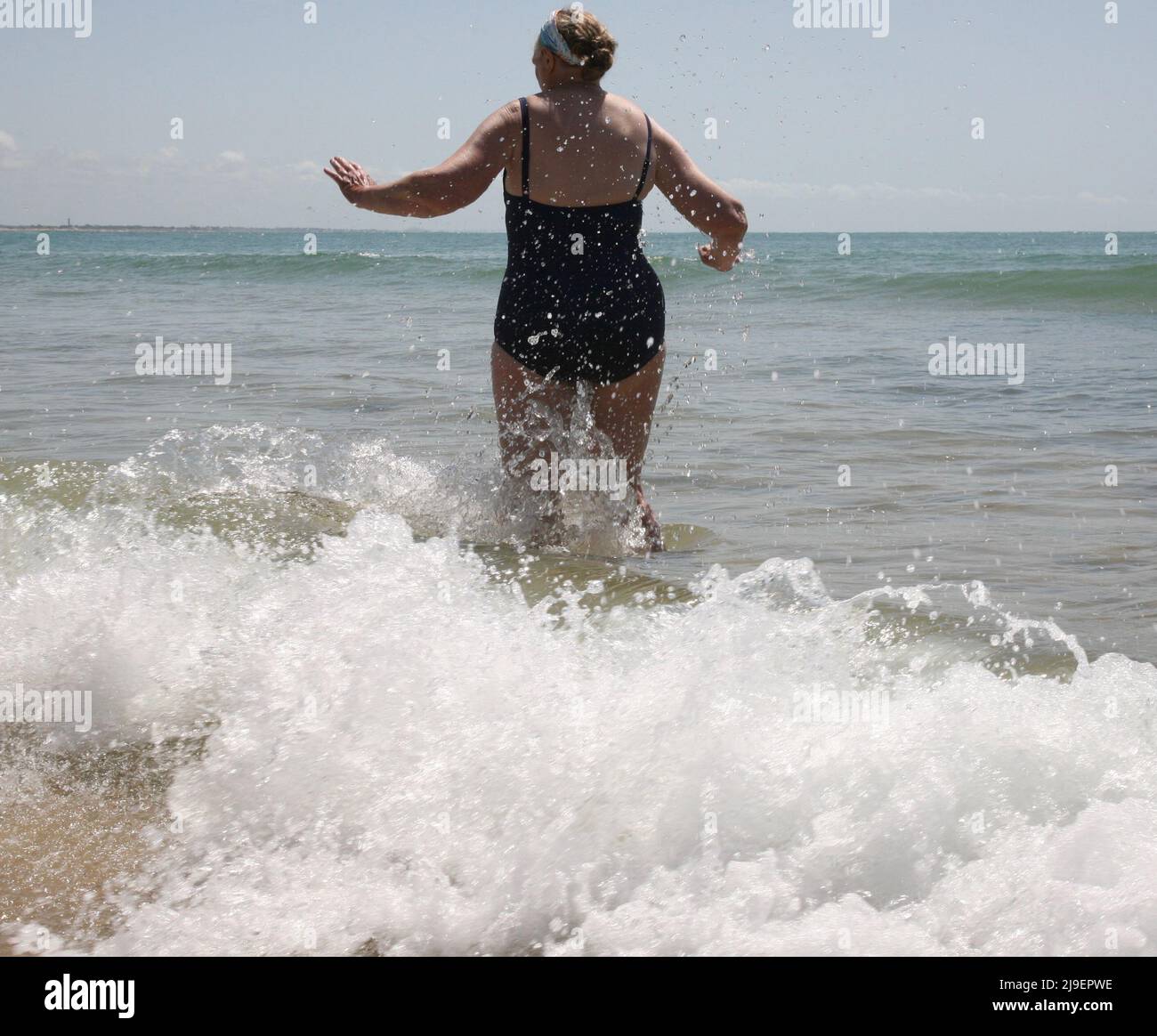 Getting wet is easy Stock Photo - Alamy
