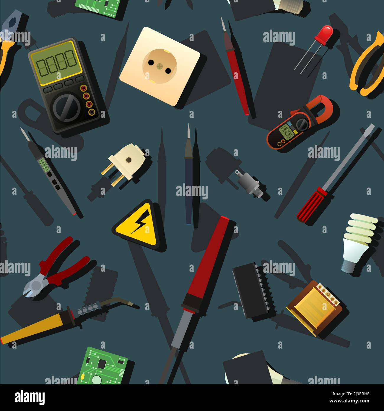 Tools for electrician. Repair of radio electronic and microprocessor ...