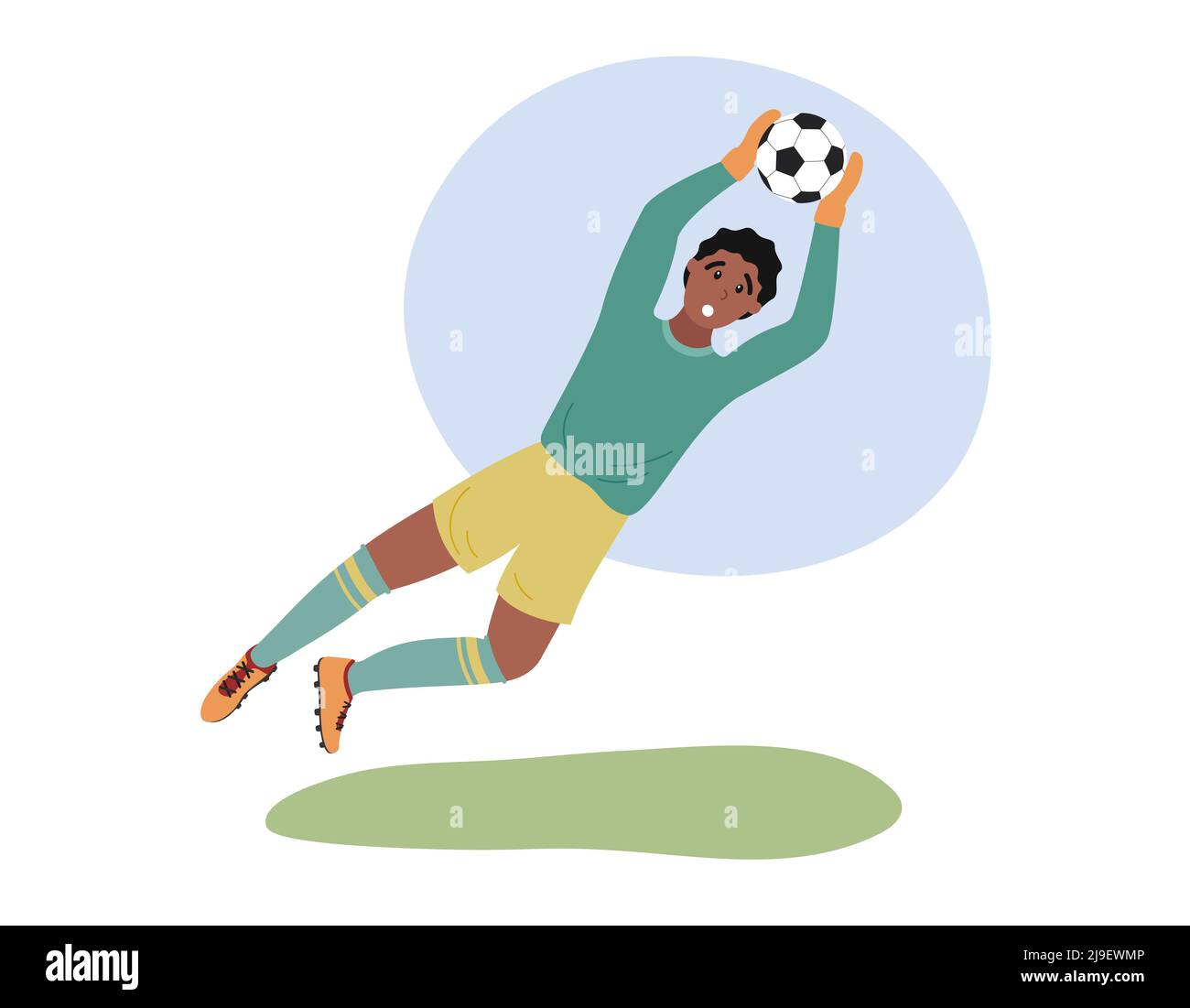 Latin american football Stock Vector Images - Alamy