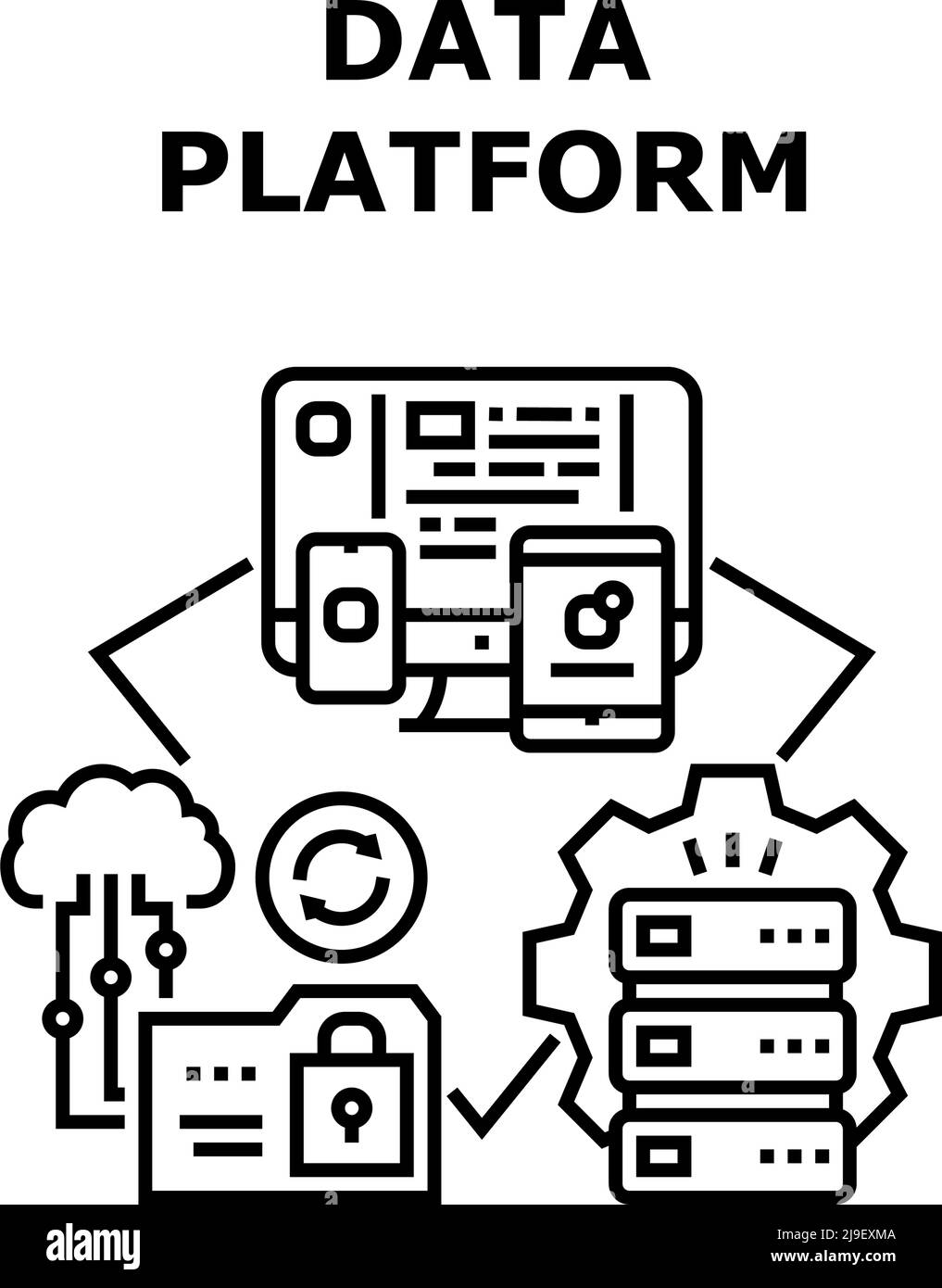 Data Platform Vector Concept Color Illustration Stock Vector Image ... Data Platform Vector Concept Color Illustration Stock Vector Image ...