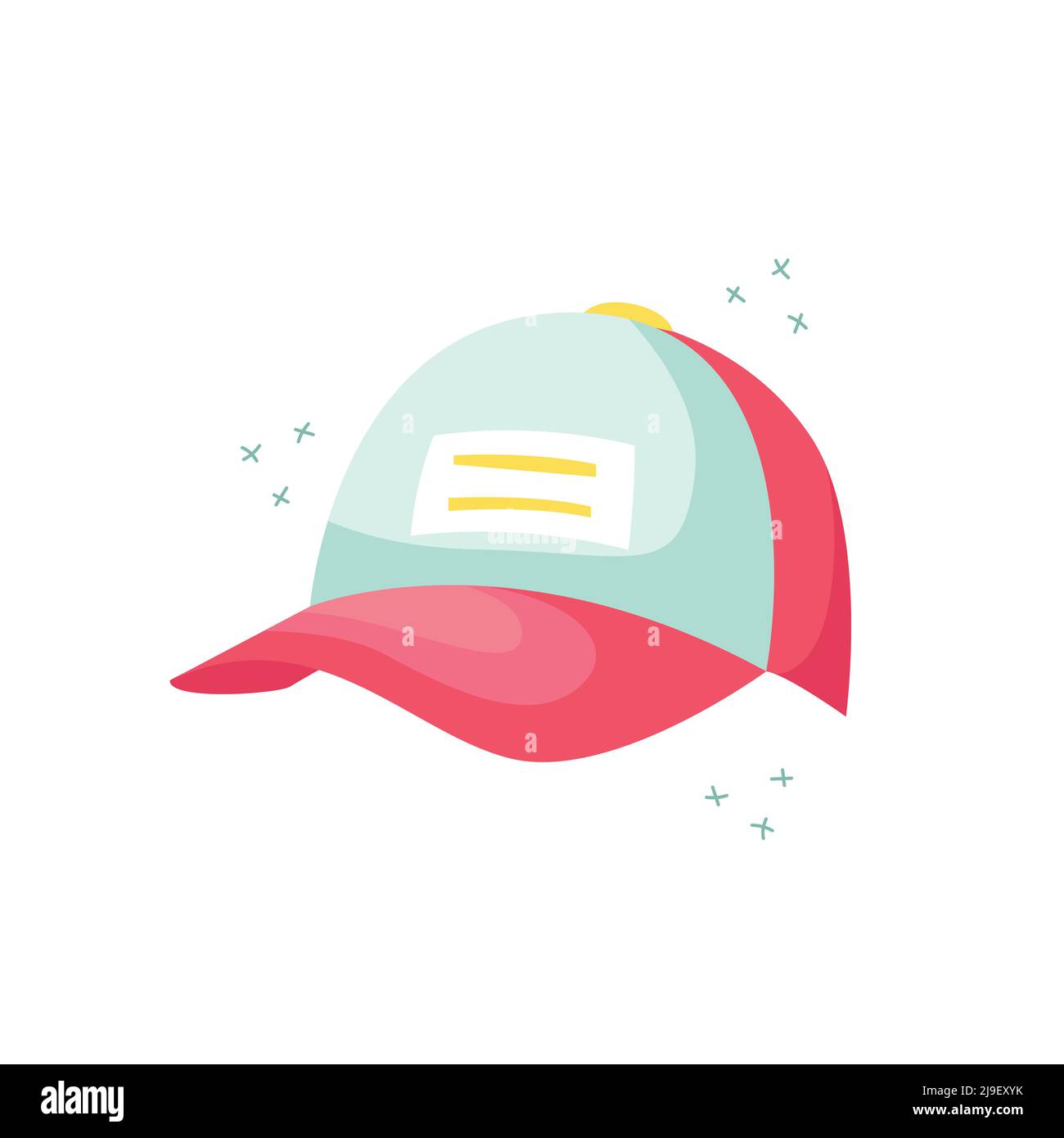 A baseball cap Stock Vector Images - Alamy
