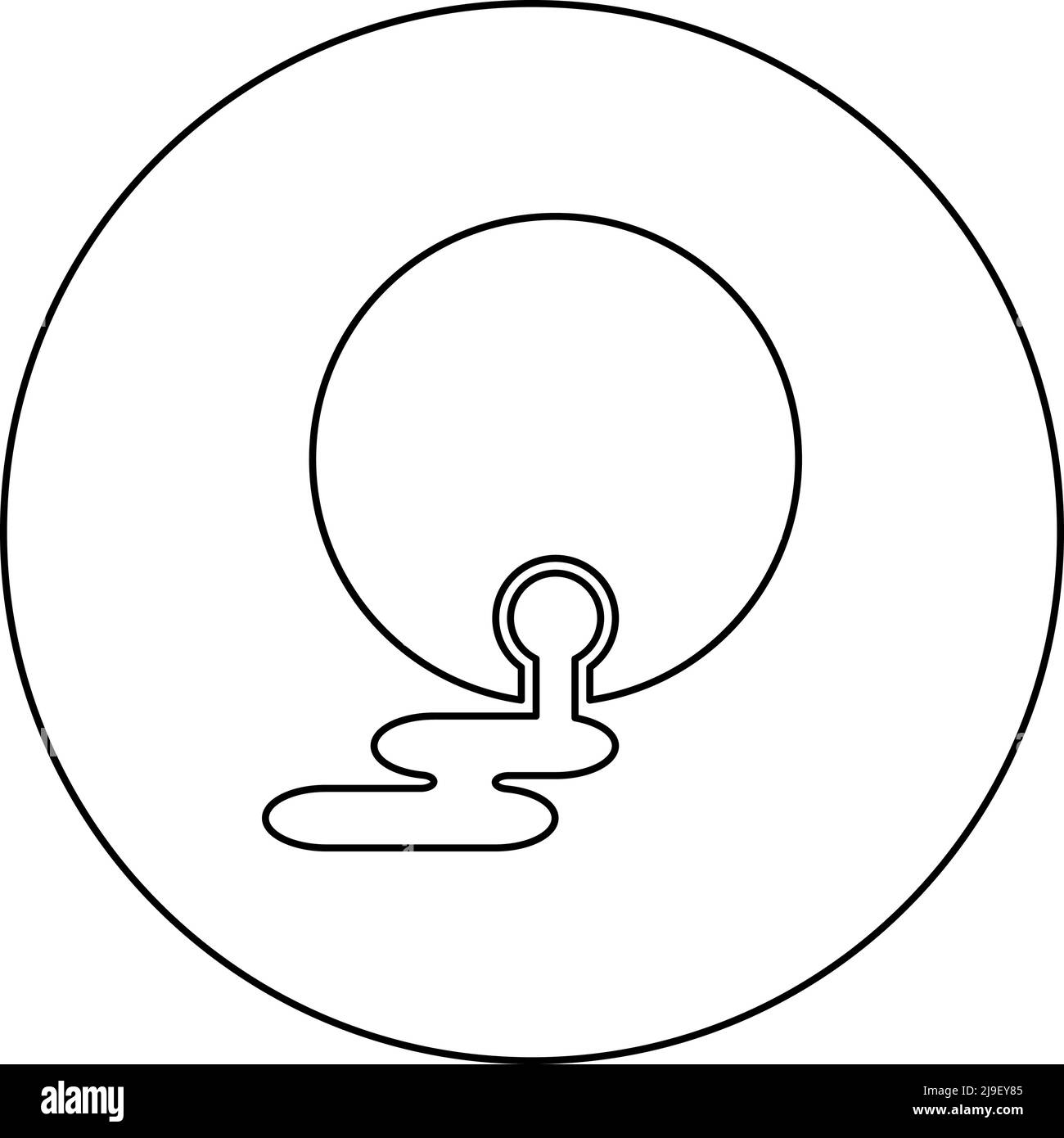 Fuel leak icon Cut Out Stock Images & Pictures - Alamy