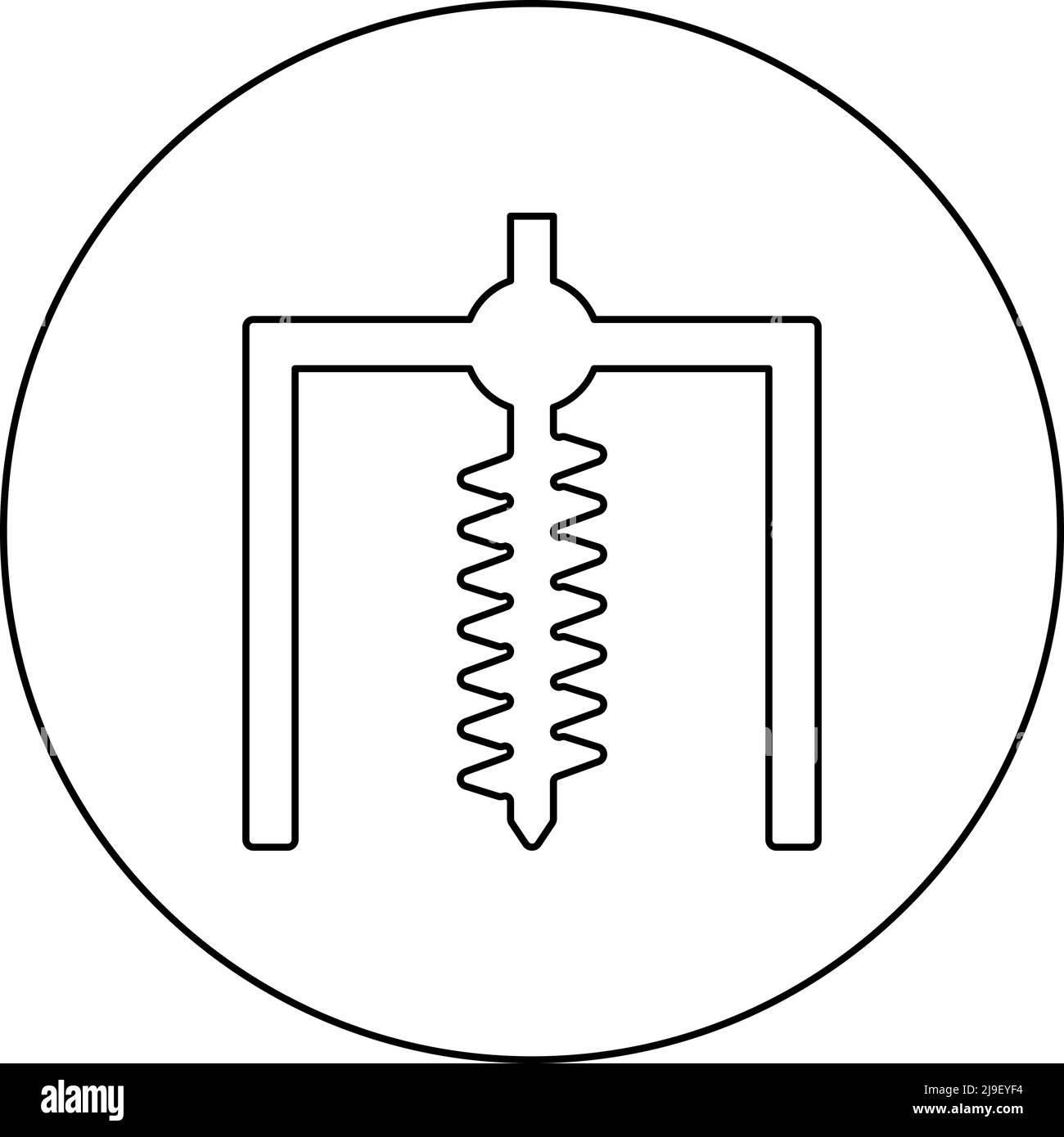 Rotating instrument Stock Vector Images - Alamy