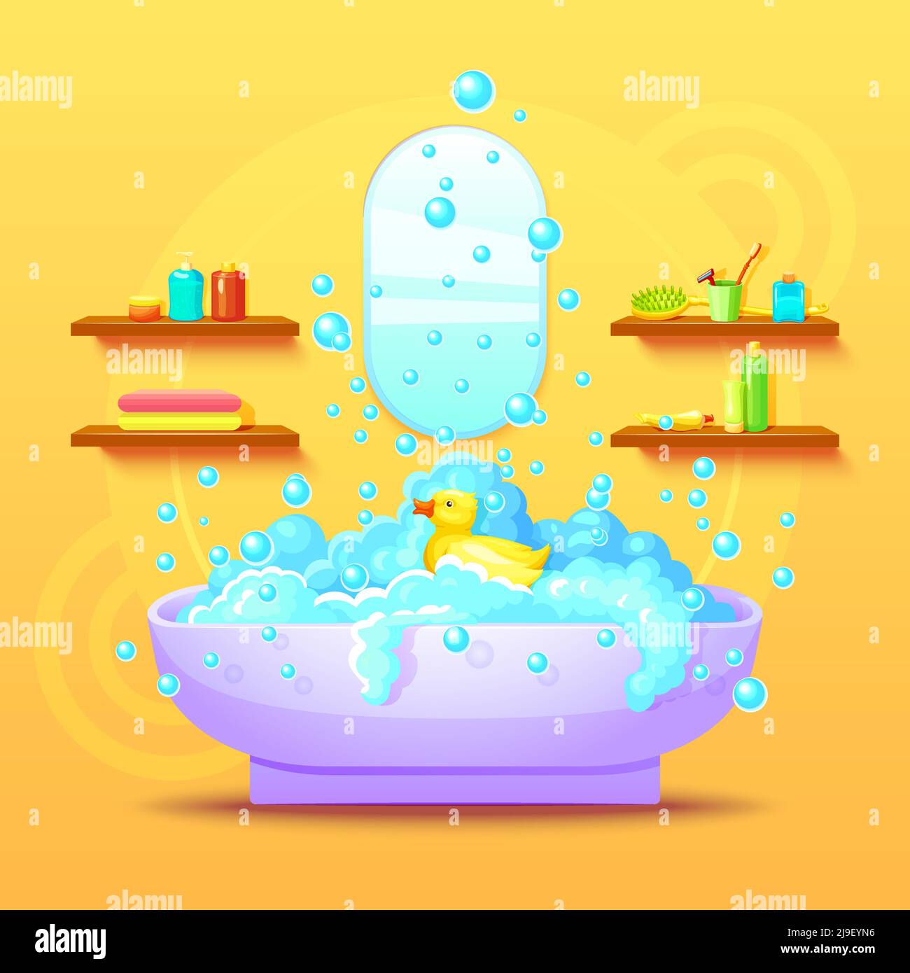 Overflowing Bathtub Cartoon