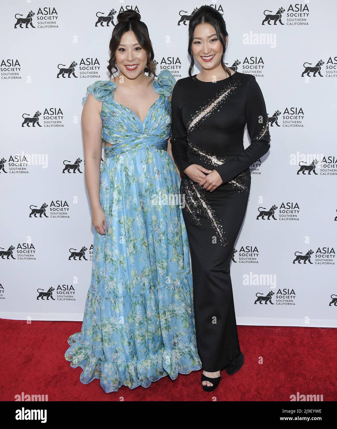 (L-R) Katie Soo and Kara Wang at the Asia Society Southern California's ...
