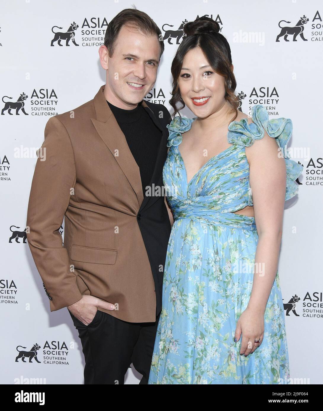 (L-R) Michael Krider and Katie Soo at the Asia Society Southern ...