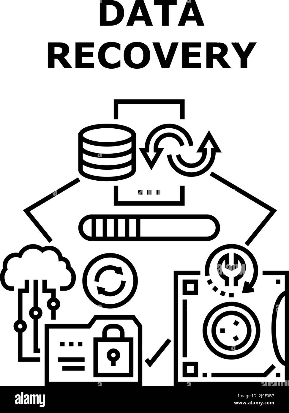 Data Recovery Vector Concept Color Illustration Stock Vector Image ... Data Recovery Vector Concept Color Illustration Stock Vector Image ...